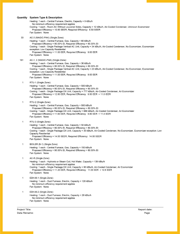 Mechanical COMcheck | Energy Code Compliance Calculation | NY Engineer